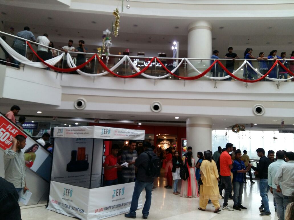 Zefo mall activation and brand promotion - Brandland